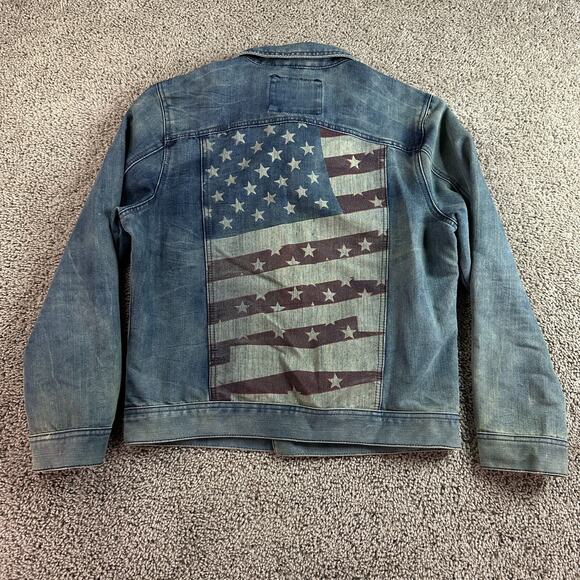 Ring of Fire | Jackets & Coats | Ring Of Fire Denim Jacket Mens M Blue ...